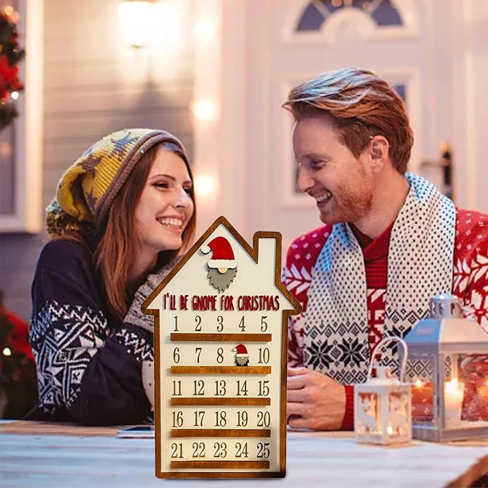 25 Days Wooden Hanging Christmas Advent Countdown Calendar Style 3 ...