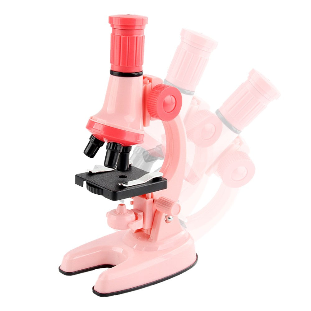 1200X Magnification Kids Microscope Toy Kit Kids Beginners Biological ...